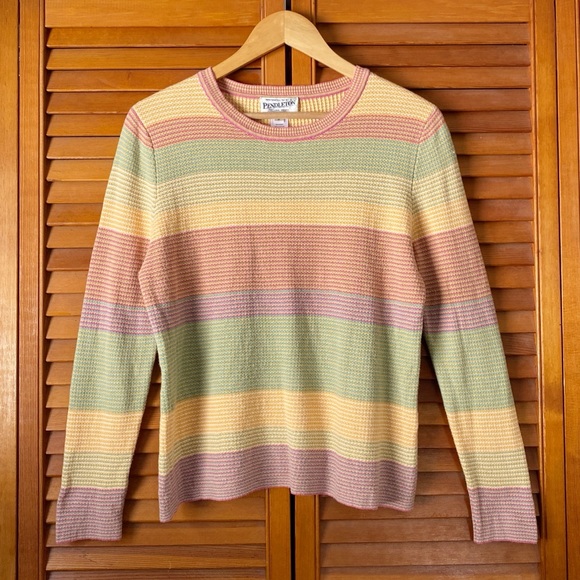Pendleton | Tops | Vintage Pendelton Top Shirt Womens Size Mp Medium ...